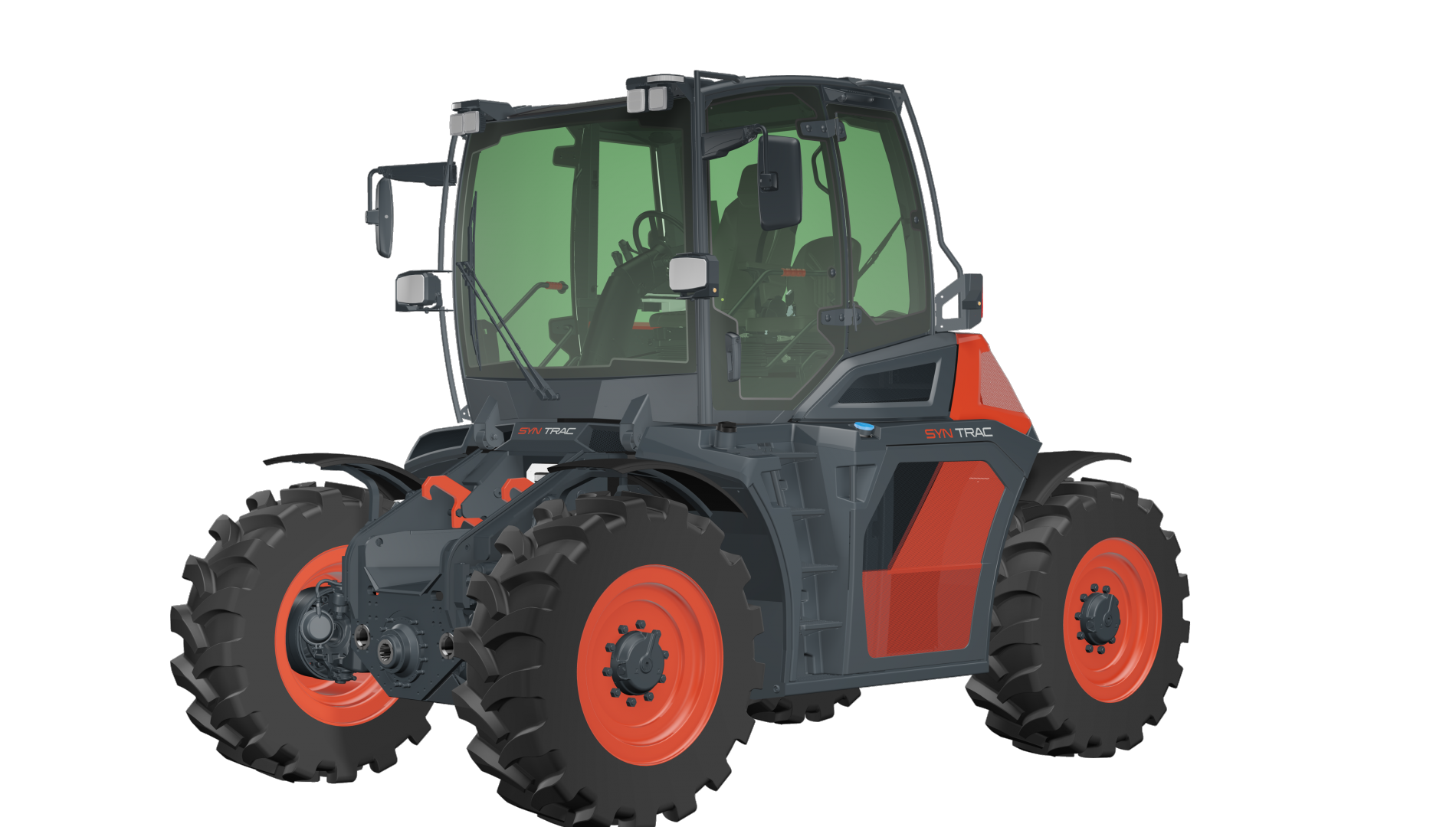 Der SYN TRAC - Ein Fahrzeugkonzept mit nahezu unendlichen Möglichkeiten ...